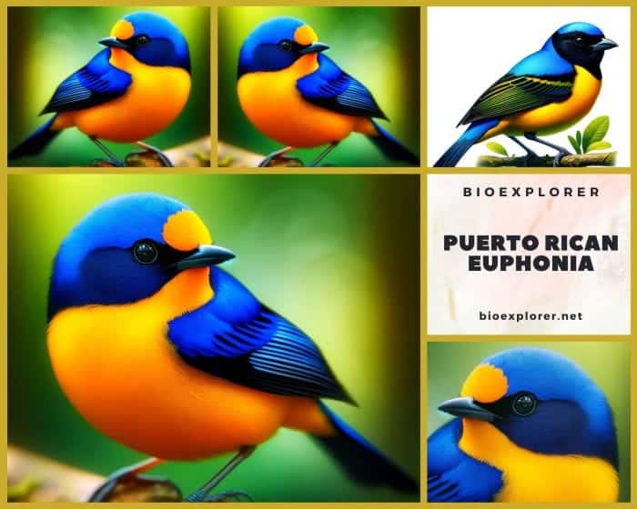 Puerto Rican Euphonia | Chlorophonia Sclateri | Puerto Rico Bird | Facts