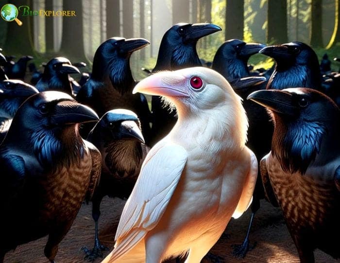 Albino Crows | White Crows | Rare Genetic Mutation | BioExplorer