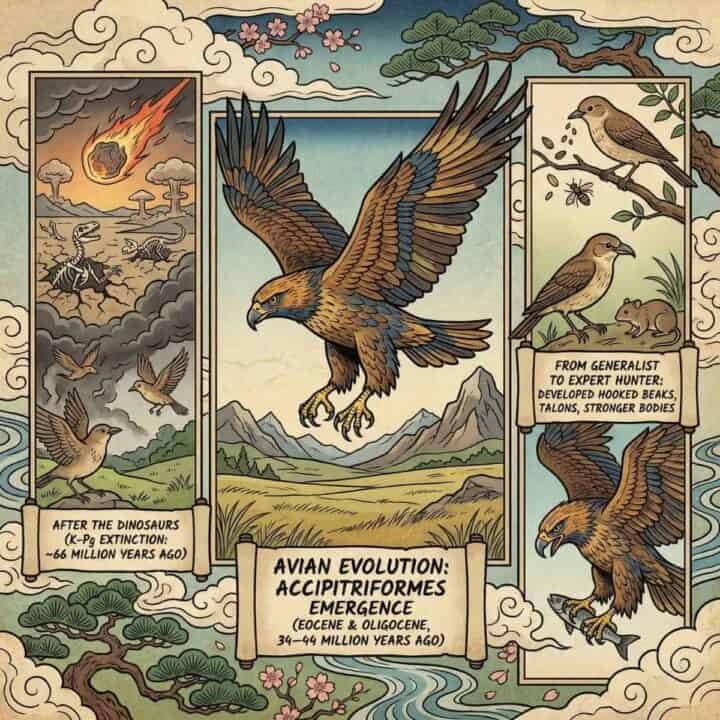 Evolution of Accipitriformes | A 44-Million-Year Journey of Raptors
