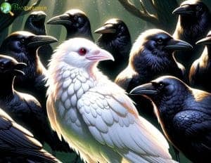 Albino Crows | White Crows | Rare Genetic Mutation | BioExplorer