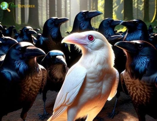 Albino Crows | White Crows | Rare Genetic Mutation | BioExplorer