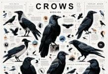 43 Types of Crows | All Corvus Species | Corvidae Family Birds
