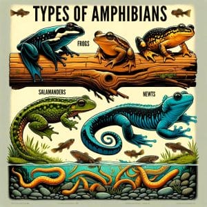 Types of Amphibians | Frogs/Toads, Salamanders/Newts & Caecilians